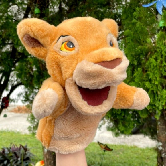 Toys | Vintage Disney The Lion King Young Simba Lion Cub 95 Plush ...